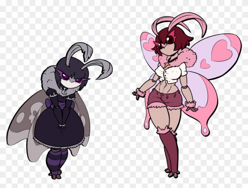 Pink Mammal Fictional Character Vertebrate Purple Cartoon - Moth Girl ...