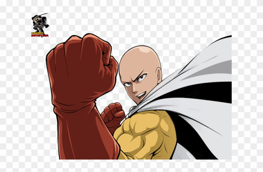One Punch Man Clipart Saitama - Cartoon, HD Png Download - 640x480 ...