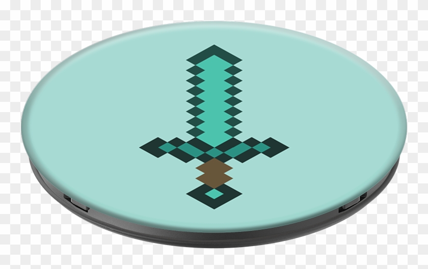 Sword - Minecraft Popsockets, HD Png Download - 1000x1000(#955119 ...