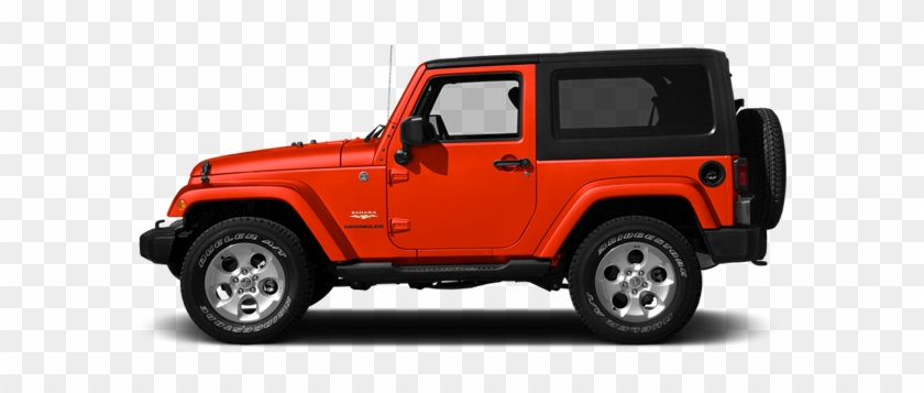 Red 2014 Jeep Wrangler - 2007 Jeep Wrangler Side View, HD Png Download ...