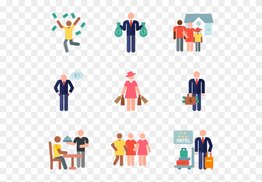 Rich And Poor Png, Transparent Png - 600x564(#964158) - PngFind