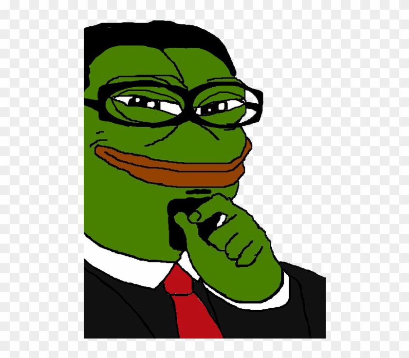 51043318 - >> - Pepe Think, HD Png Download - 497x667(#971282) - PngFind