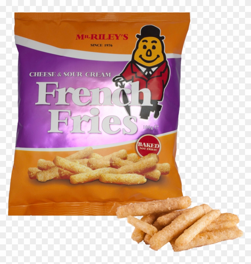French Fries Cheese & Sour Cream - Mr Riley French Fries, HD Png ...