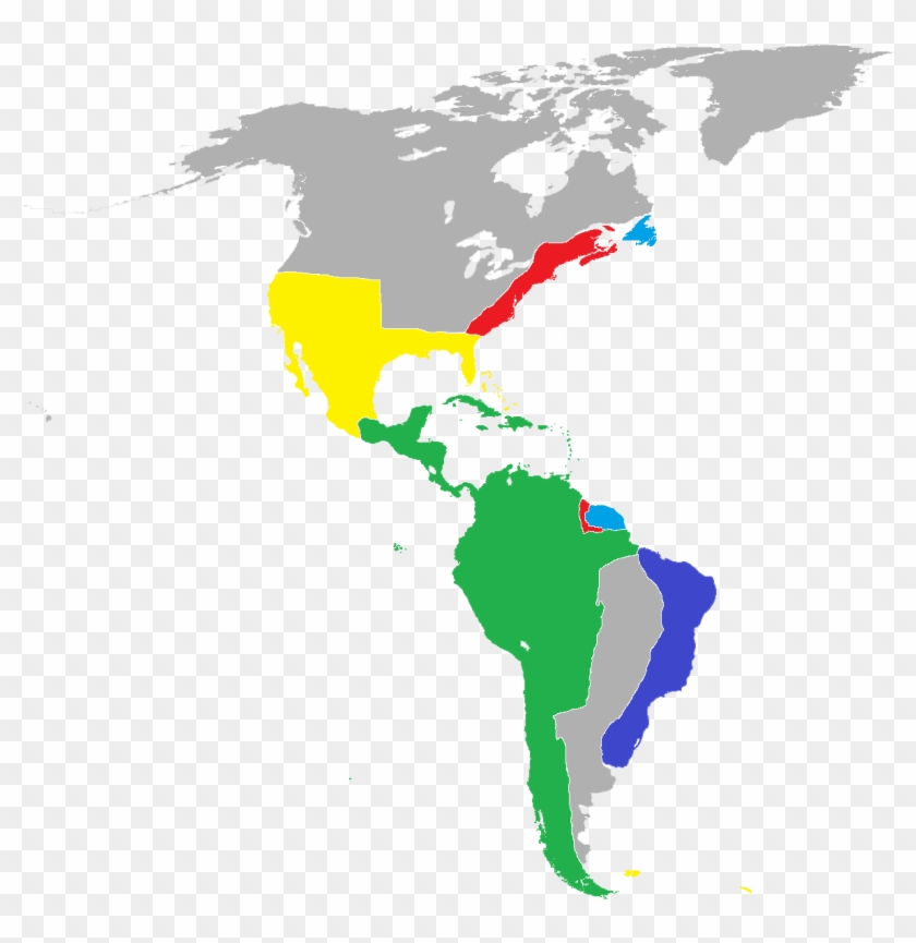 Mapa Transparente De América