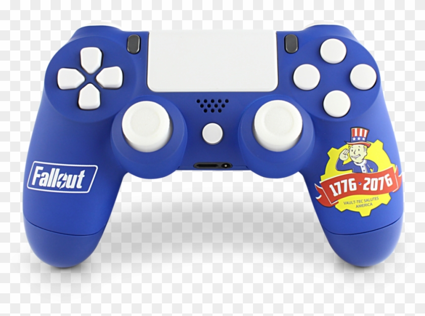 White And Blue Ps4 Controller, HD Png Download - 1000x1000(#985518 ...