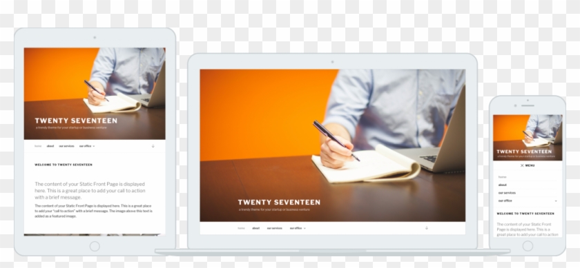 Twenty Seventeen Promo Png - Twenty Seventeen Wordpress Examples ...