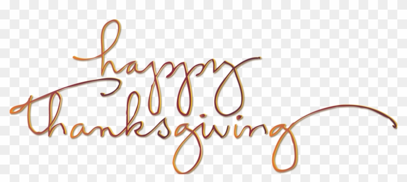 Happy Thanksgiving Cursive, HD Png Download - 1491x598(#988814) - PngFind