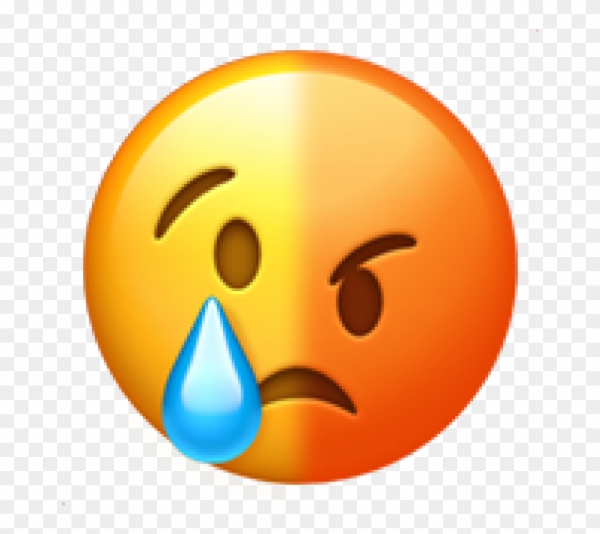 Sangry Emoji - Emoji, HD Png Download - 675x675(#993809) - PngFind
